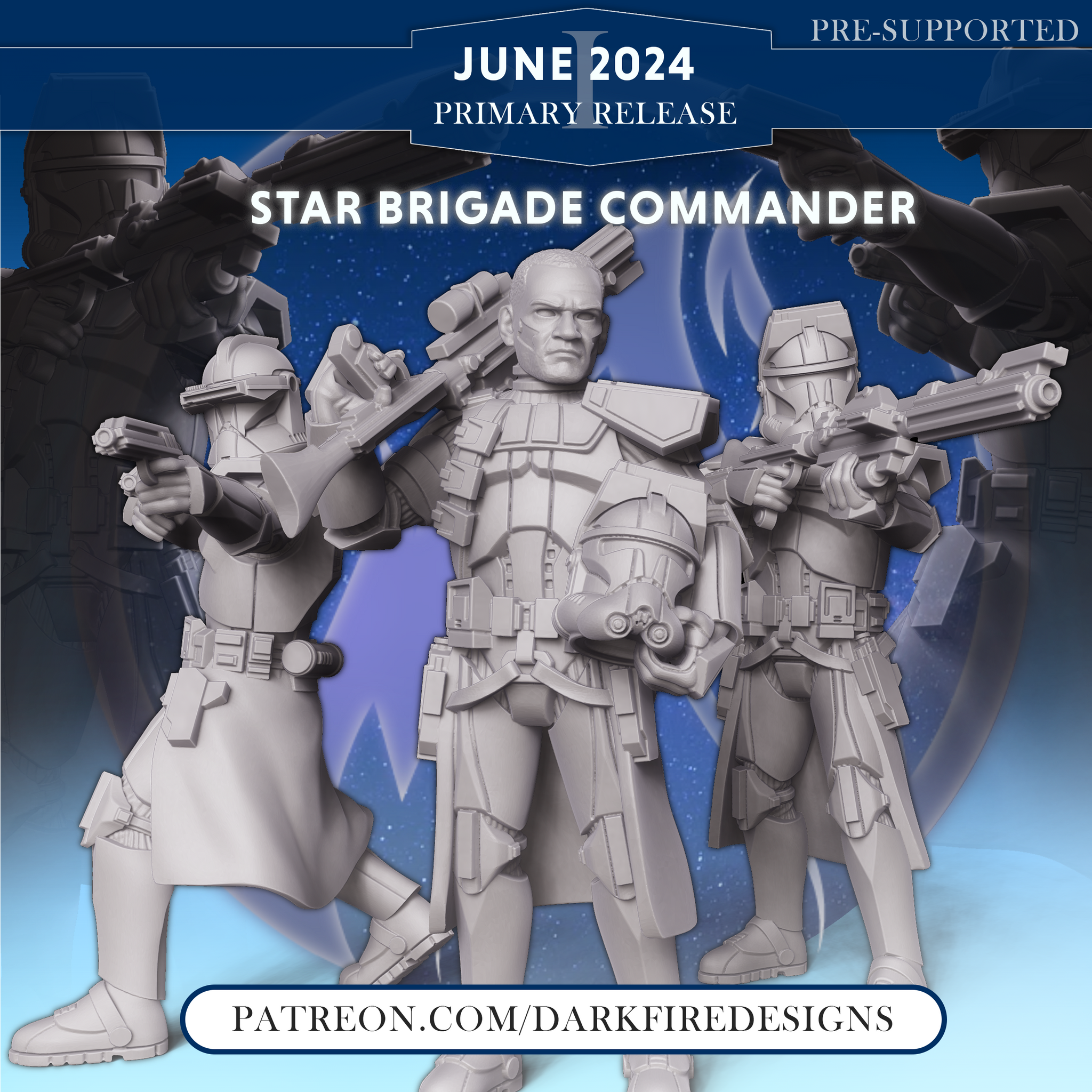 Star Brigade Commander – Dark Fire Designs