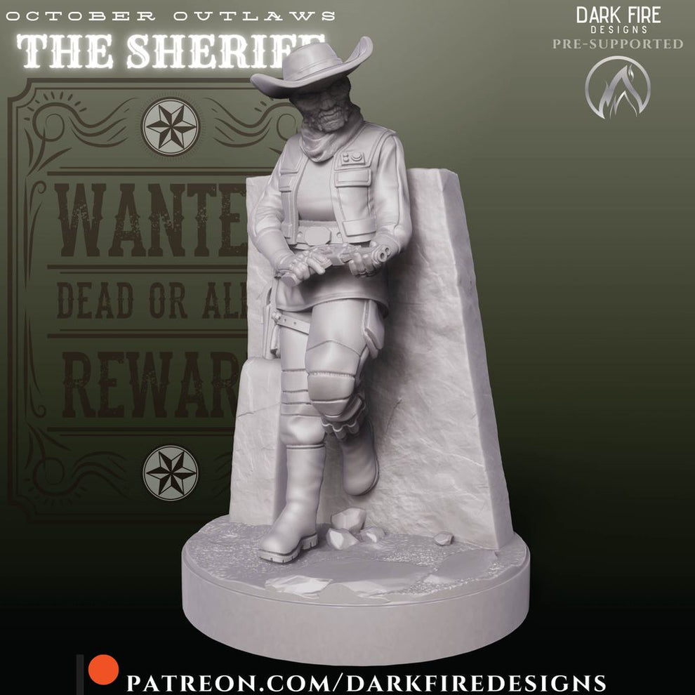 Outlaw October - The Sheriff – Dark Fire Designs