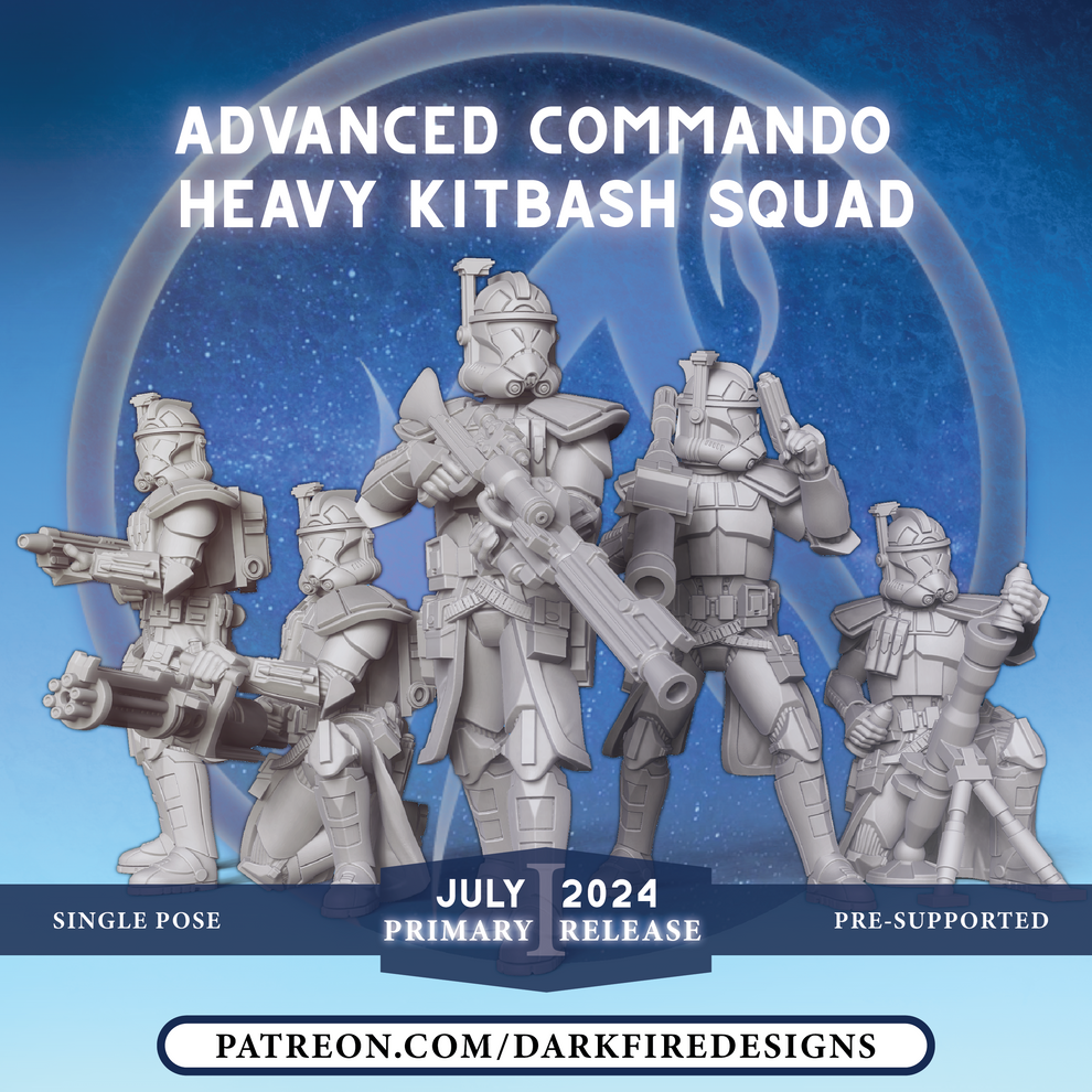Advanced Commando Heavy Weapons – Dark Fire Designs
