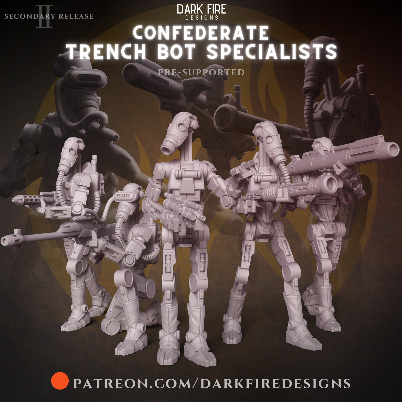 Confederate Trench Bot Specialists – Dark Fire Designs