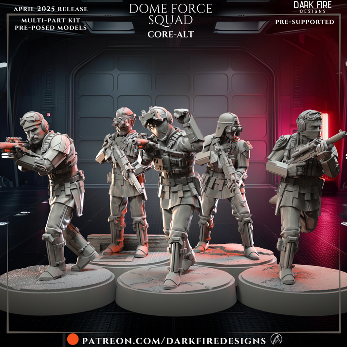 DOME Force Squad – Dark Fire Designs