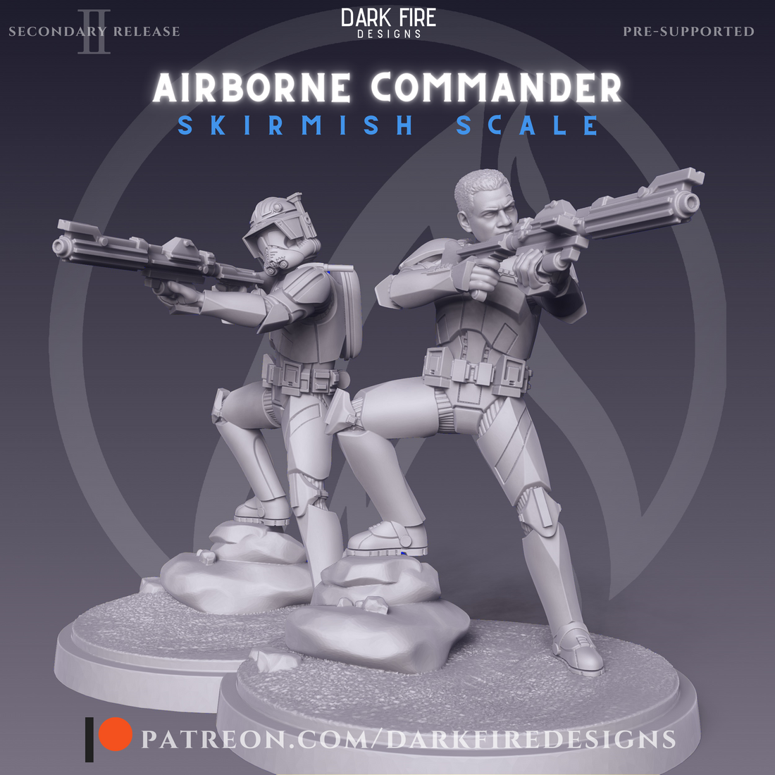 Airborne Commander - Shatter Scale – Dark Fire Designs