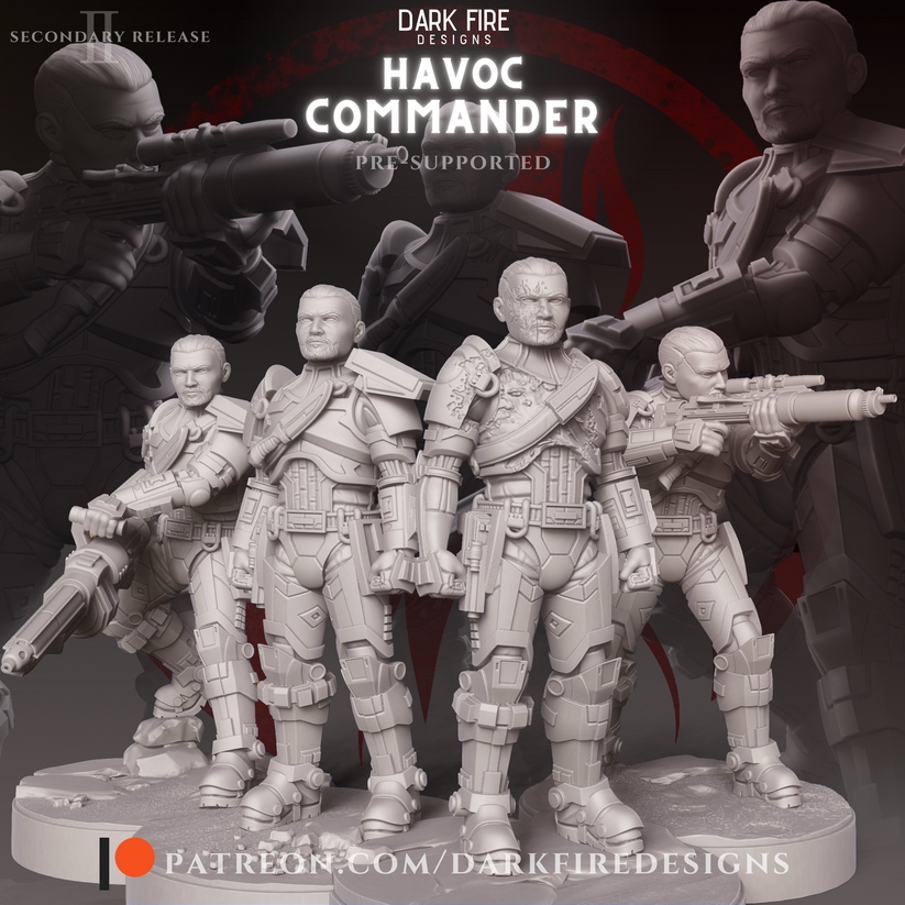 Havoc Commander – Dark Fire Designs