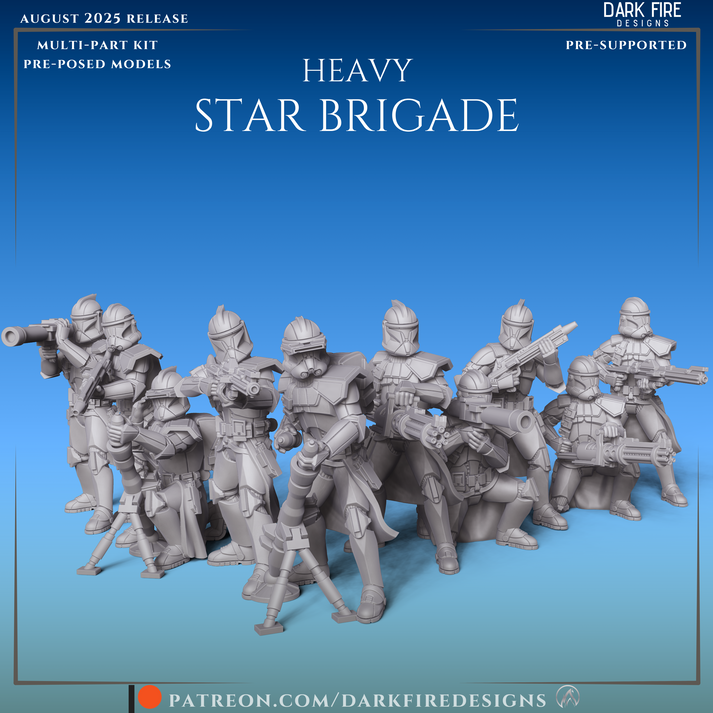 Star Brigade Heavy Squad – Dark Fire Designs