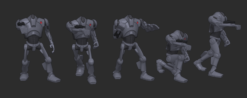 Legacy Confederate Super Battle Bots – Dark Fire Designs