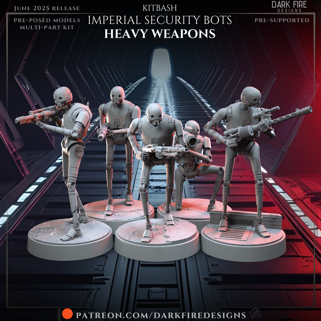 Imperial Security Bots - Heavy Weapons – Dark Fire Designs