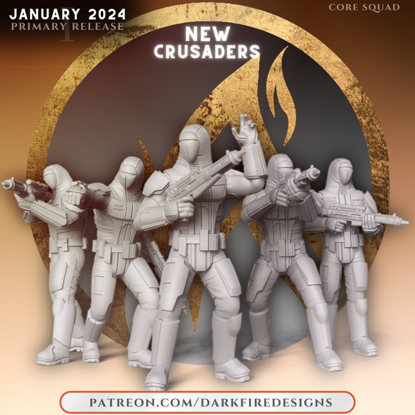 New Crusaders – Dark Fire Designs