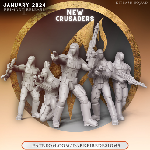 New Crusaders – Dark Fire Designs
