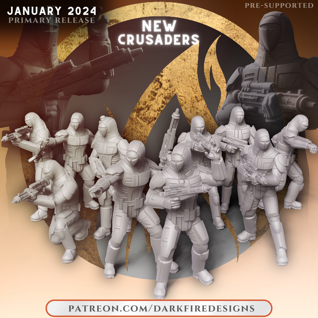 New Crusaders – Dark Fire Designs