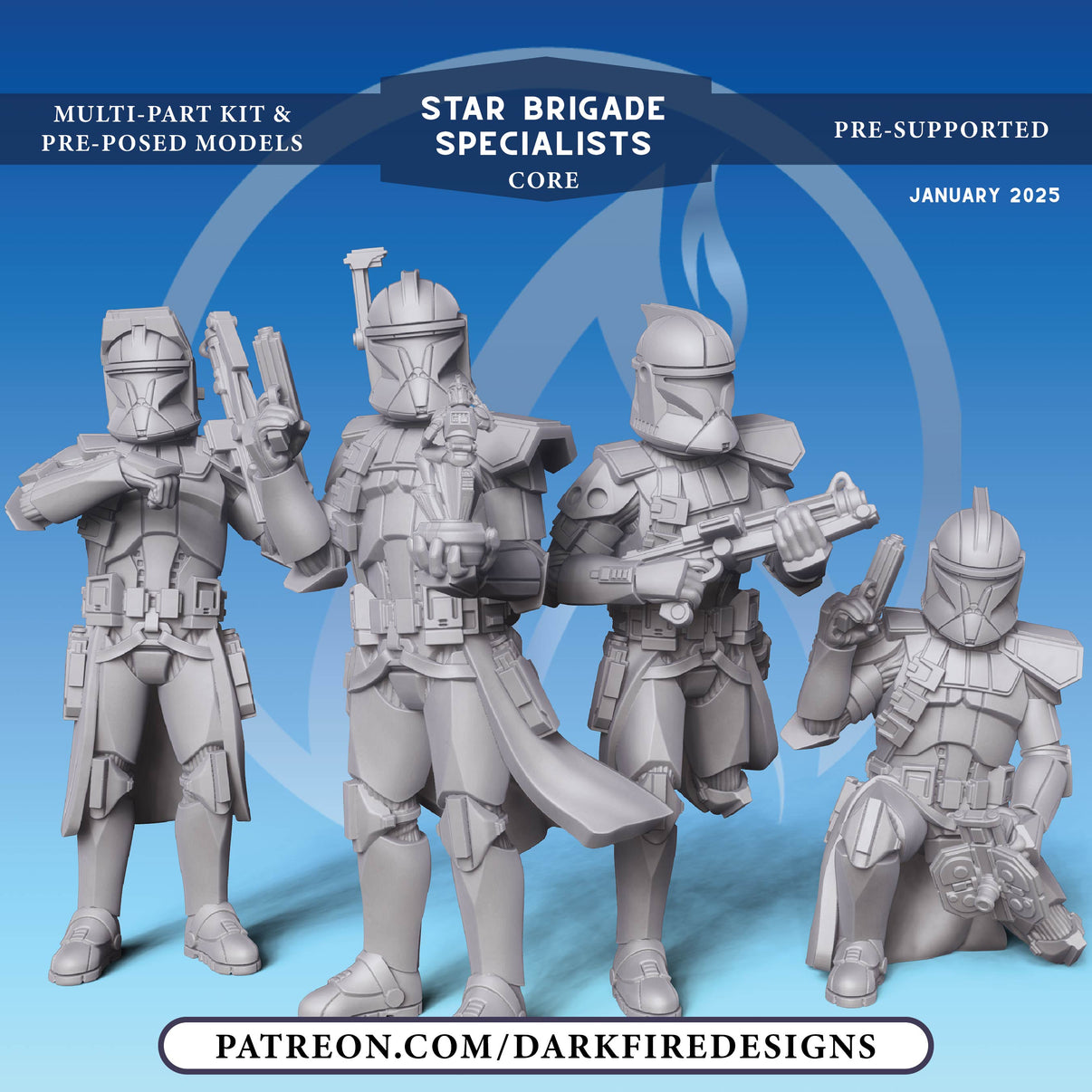 Star Brigade Specialists – Dark Fire Designs