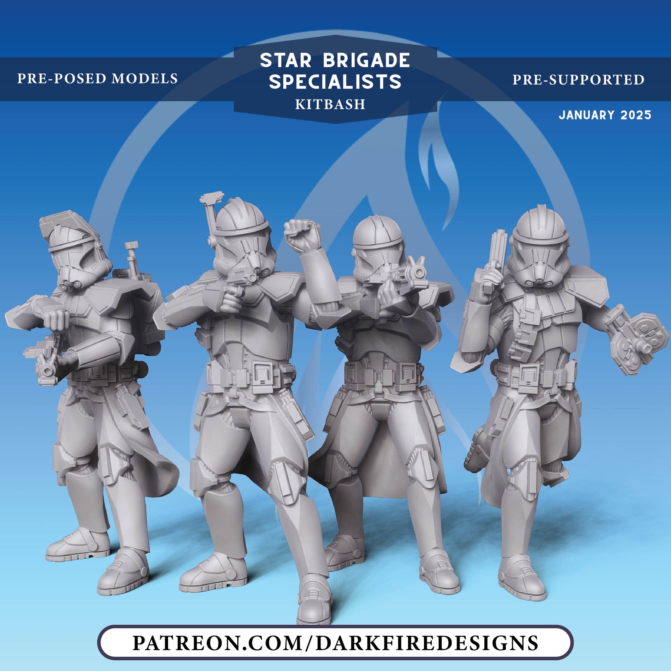 January 2025 Patreon Bundle – Dark Fire Designs