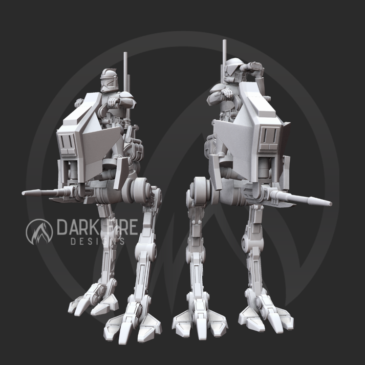 Republic Trooper Recon Walker – Dark Fire Designs