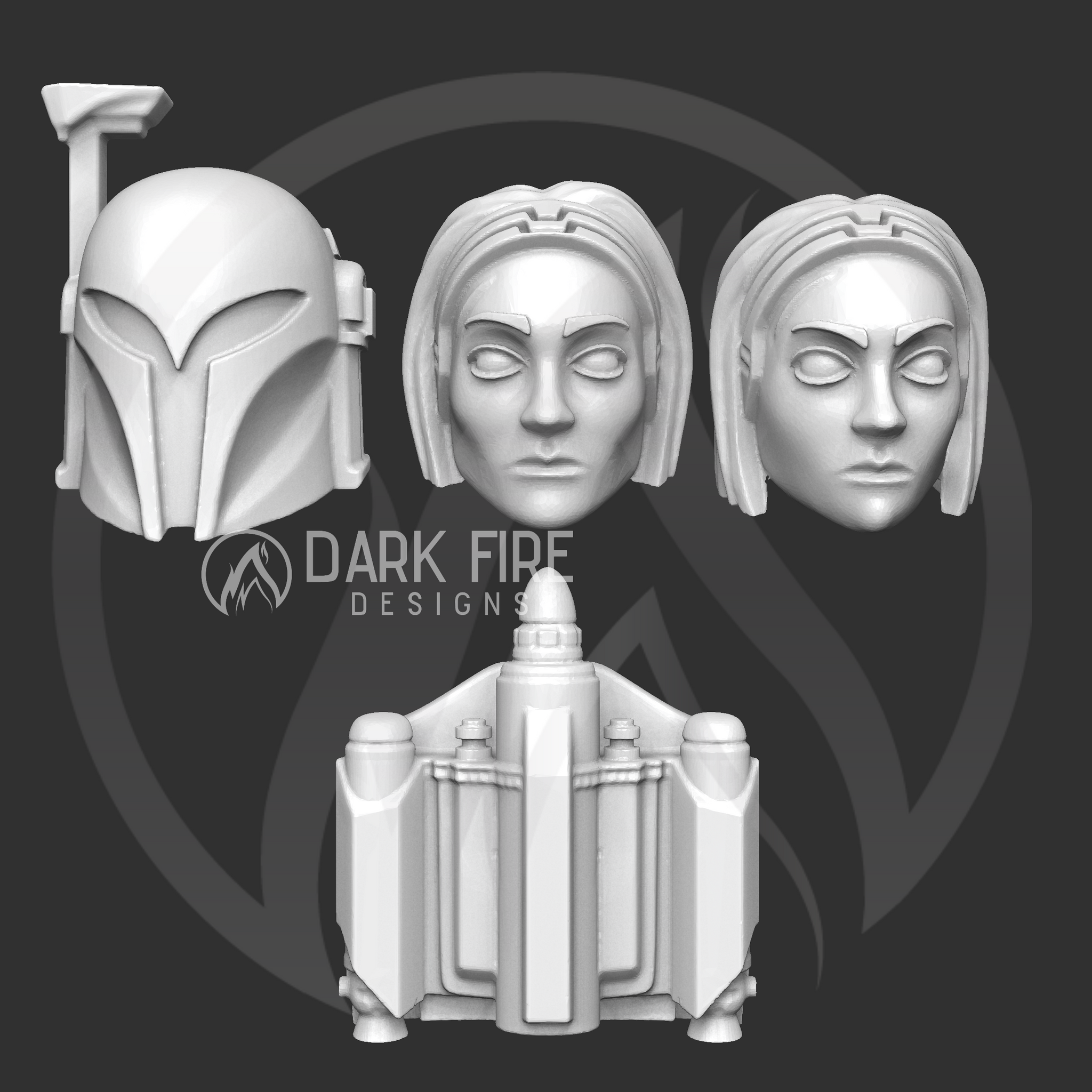 Vindictive Crusading Leader – Dark Fire Designs