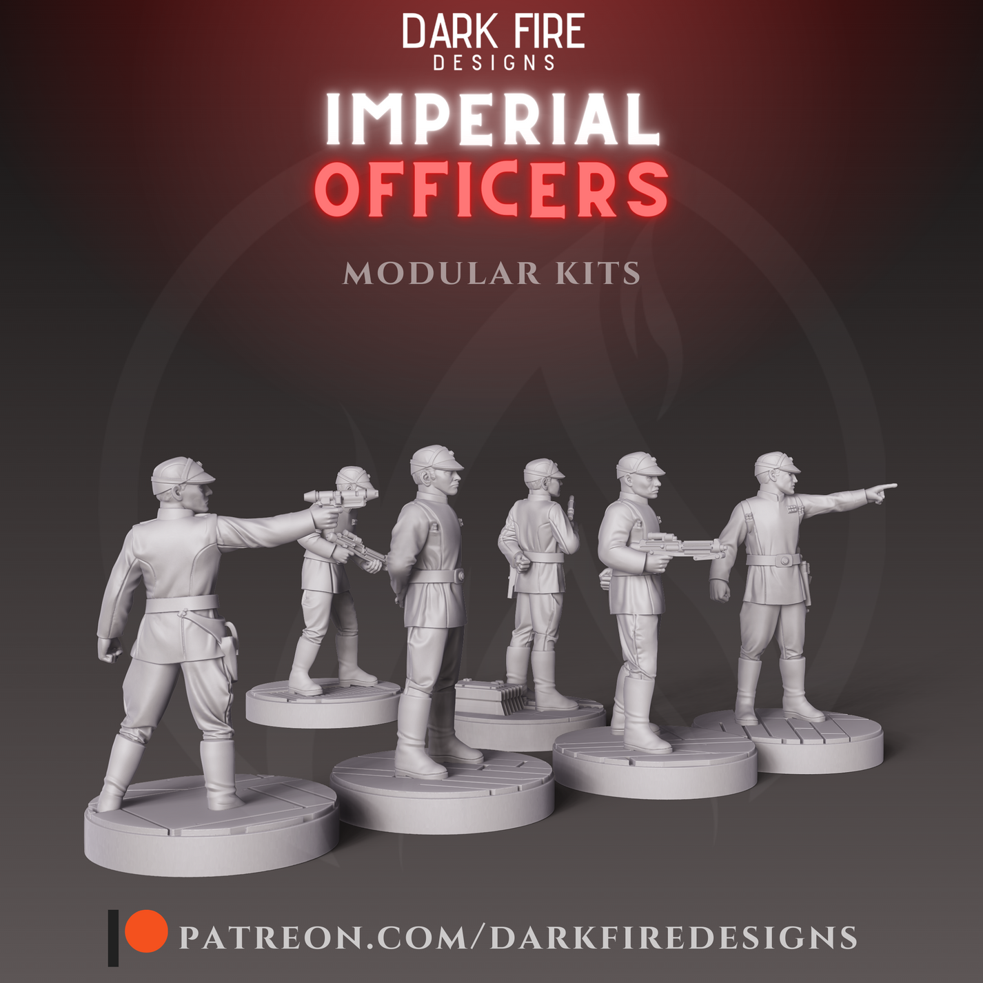 Imperial Officers – Dark Fire Designs