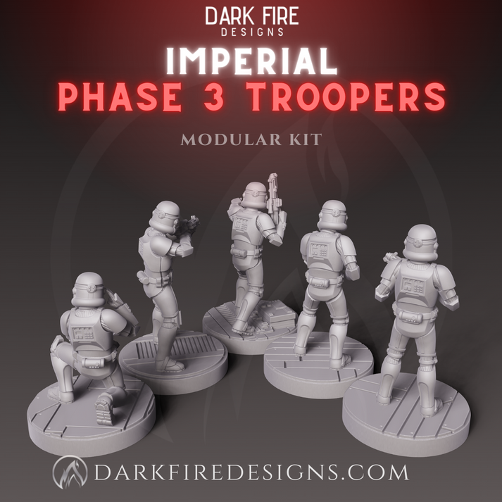 Phase Three Troopers – Dark Fire Designs