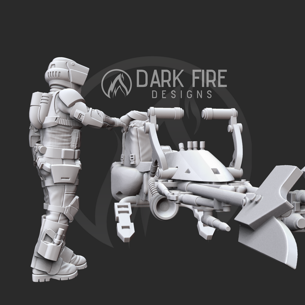 Imperial Recon Trooper and the Kid – Dark Fire Designs