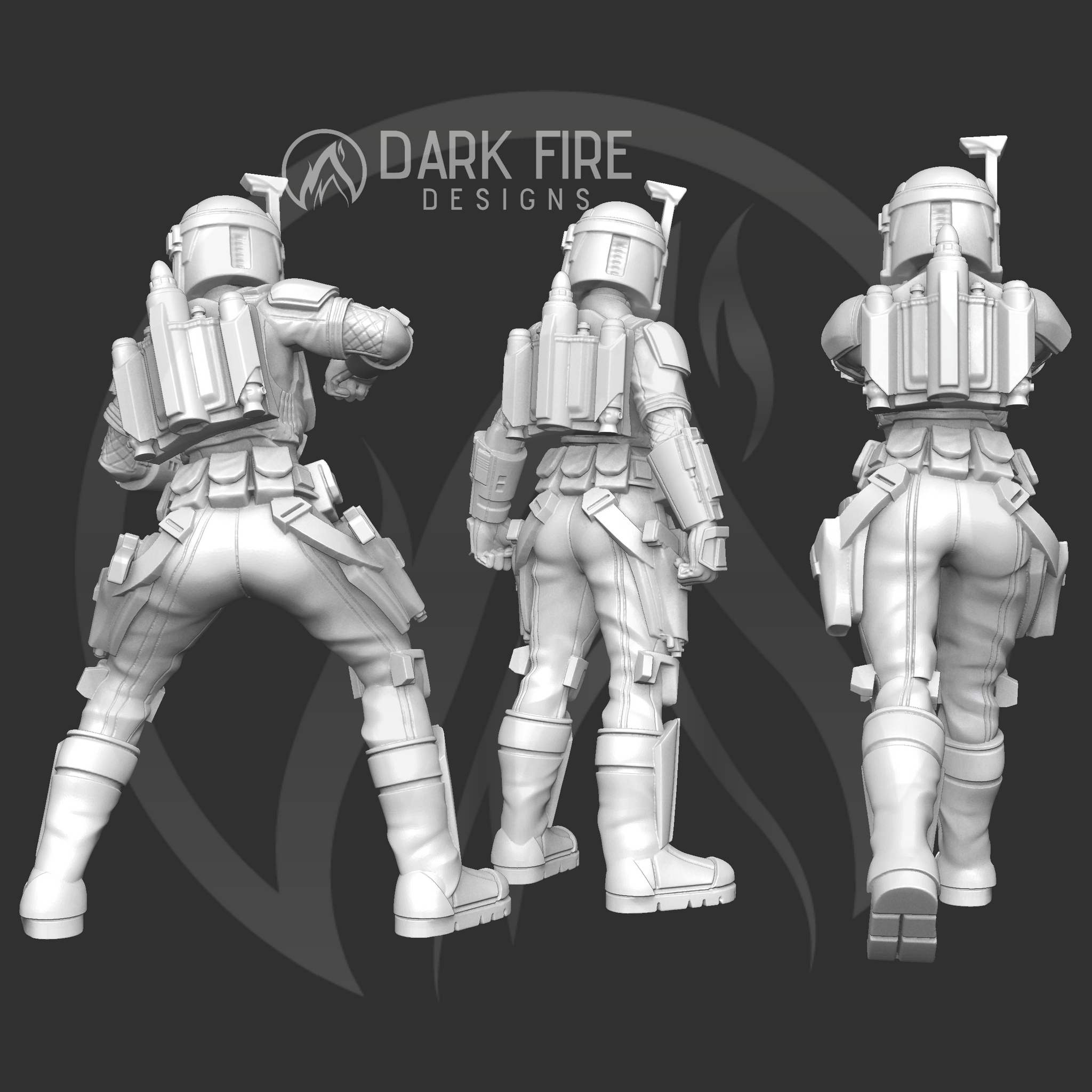 Vindictive Crusading Leader – Dark Fire Designs
