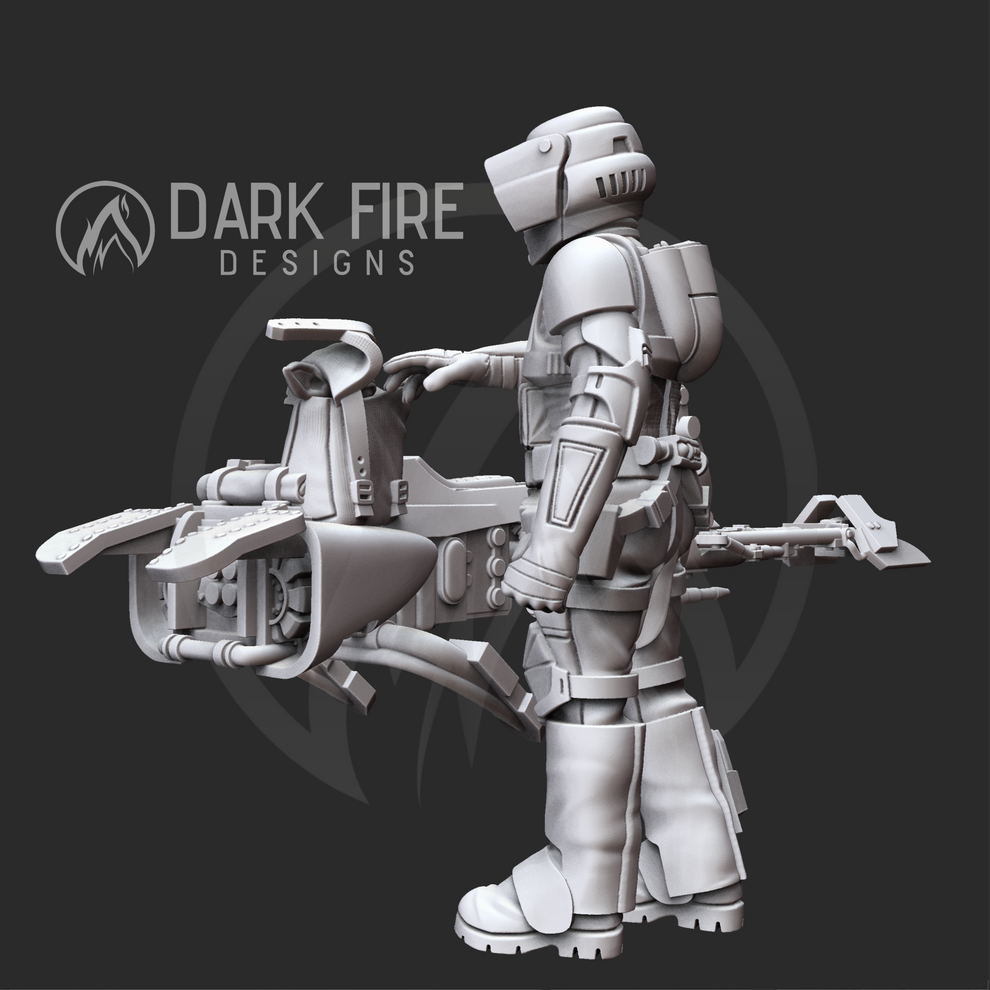 Imperial Recon Trooper and the Kid – Dark Fire Designs
